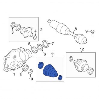 BMW X4 OEM Driveline & Axle Parts | Hubs, CV-Joints — CARiD.com