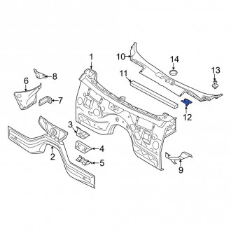BMW Grille Brackets & Hardware | Clips, Brackets — CARiD.com