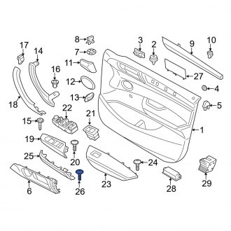 BMW X4 OEM Doors & Parts | Shells, Panels, Armrests — CARiD.com