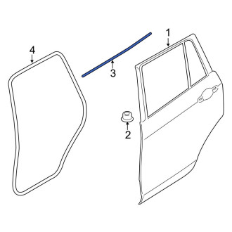 BMW X3 Door Seals & Weatherstripping – CARiD.com