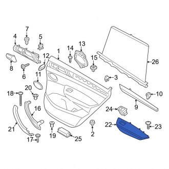 BMW X4 Interior Door Panels & Armrests — CARiD.com