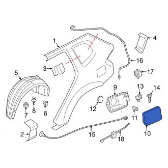 BMW X3 OEM Quarter Panels & Parts | Rear & Front — CARiD.com