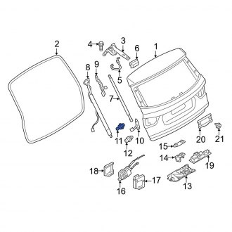 BMW X5 Replacement Hood Hardware — CARiD.com