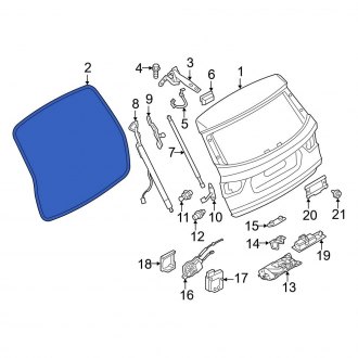 BMW X3 Trunk & Tailgate Seals — CARID.com