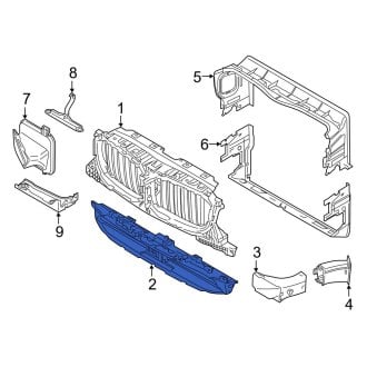BMW OEM Header Panels & Parts | Support Bars, Panels — CARiD.com