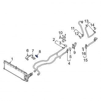 BMW 8-Series OEM Transmission Parts | Coolers, Flywheels — CARiD.com