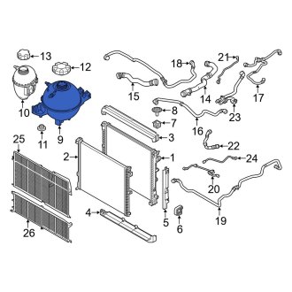 BMW X4 OEM Engine Cooling Parts | Radiators, Fans — CARiD.com