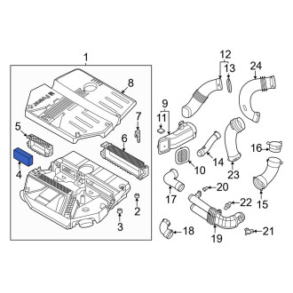 BMW X3 OEM Air Intake Parts - Filters, Manifolds | CARiD