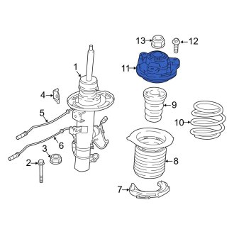 BMW X4 OEM Suspension Parts | Shocks, Struts — CARiD.com