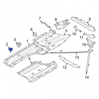 BMW X4 Underbody Covers | Splash Shields — CARiD.com