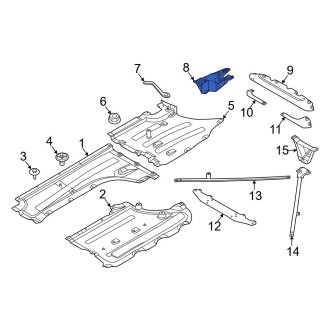 BMW X3 Underbody Covers | Splash Shields — CARiD.com