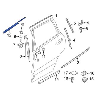 BMW X3 Replacement Window Seals — CARID.com