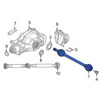 BMW X4 OEM Driveline & Axle Parts | Hubs, CV-Joints — CARiD.com