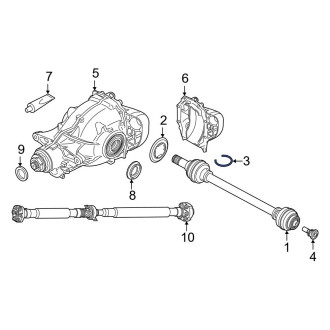 BMW X4 OEM Driveline & Axle Parts | Hubs, CV-Joints — CARiD.com
