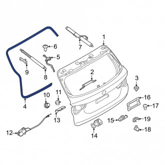 BMW X3 Trunk & Tailgate Seals — CARID.com