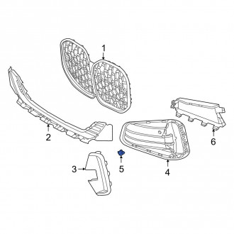 BMW i4 OEM Grilles | Factory Billet & Mesh Grilles — CARiD.com