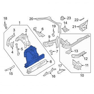BMW i4 Replacement Chassis Frames & Rails | CARiD