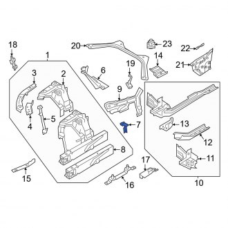 BMW i4 Replacement Chassis Frames & Rails - CARiD.com