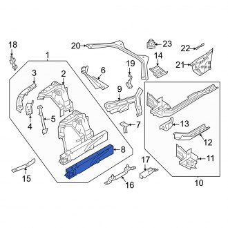 BMW i4 Replacement Chassis Frames & Rails - CARiD.com