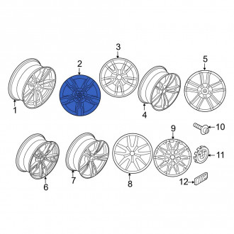 BMW Factory Steel Wheels — CARiD.com