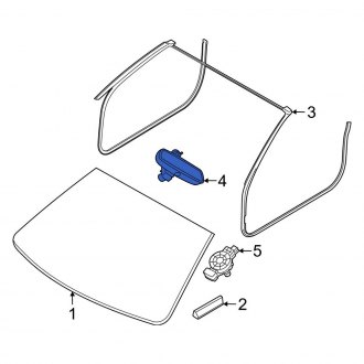 BMW 4-Series OEM Mirrors | Towing, Side & Rear View — CARiD.com
