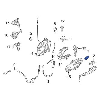 BMW 4-Series Door Handles & Window Crank Handles — CARiD.com