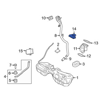 BMW X6 OEM Fuel System Parts | Pumps, Lines — CARiD.com