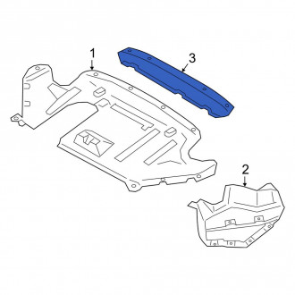 BMW 4-Series Underbody Covers | Splash Shields — CARiD.com