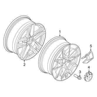 2022 BMW i4 OEM Wheels & Tires | Lug Nuts — CARiD.com