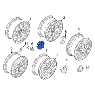 BMW i4 OEM Wheels & Tires | Lug Nuts, TPMS Sensors — CARiD.com