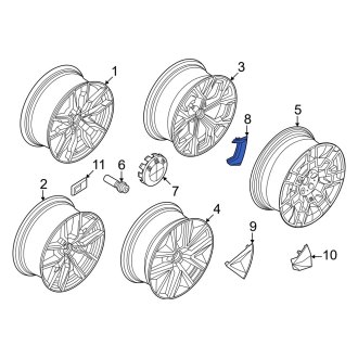 BMW i4 OEM Wheels & Tires | Lug Nuts, TPMS Sensors — CARiD.com