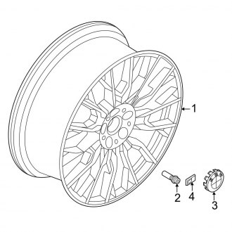 2022 BMW i4 Replacement Factory Wheels & Rims - CARiD.com