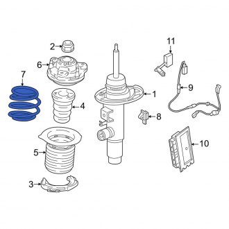 BMW i4 Coil Springs | Replacement & Performance — CARiD.com