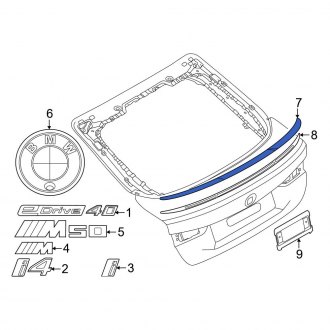 BMW 4-Series Factory Style Rear Spoilers – CARiD.com