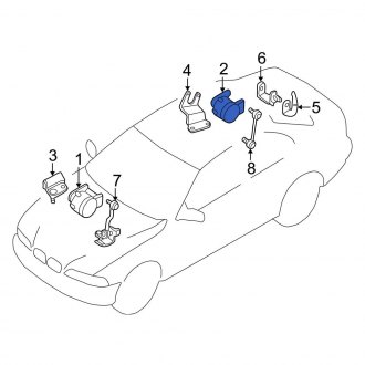 BMW 7-Series Suspension Self-Leveling Sensors | CARiD