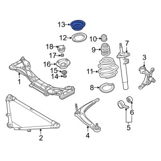 BMW 5-Series OEM Suspension Parts | Shocks, Struts — CARiD.com