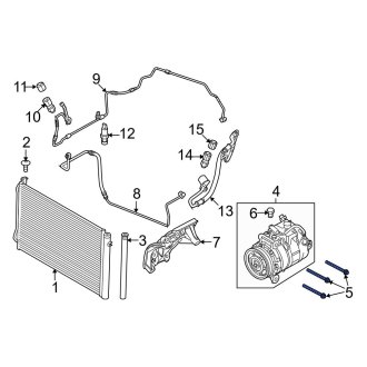 BMW OEM A/C & Heating Parts | Systems, Compressors — CARiD.com