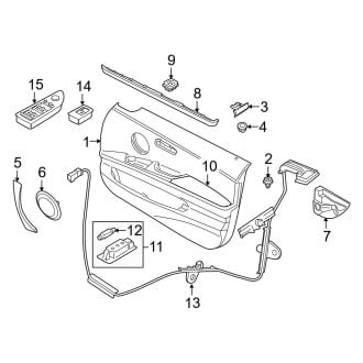 2008 BMW 3-Series Interior Door Panels & Armrests | CARiD