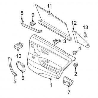 2008 BMW 3-Series Interior Door Panels & Armrests | CARiD