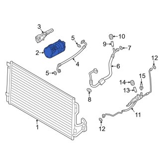 BMW X3 OEM A/C & Heating Parts | Systems, Compressors — CARiD.com