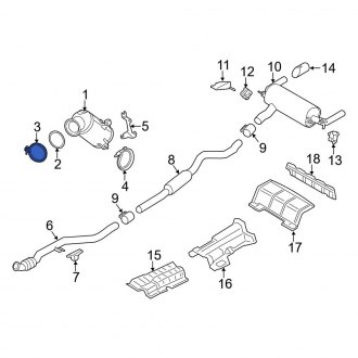 BMW X1 OEM Exhaust Parts | Systems, Tips, Pipes — CARiD.com