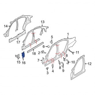 BMW 4-Series Cowl Panels & Parts | Vent Grills — CARiD.com