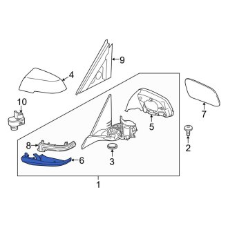 BMW 2-Series OEM Mirrors | Towing, Side & Rear View — CARiD.com