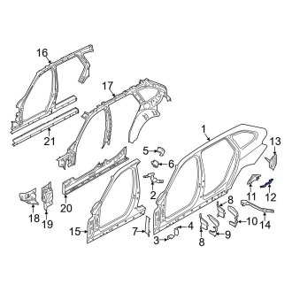 BMW 3-Series OEM Rocker Panels & Floors | Side Skirts, Pans — CARiD.com