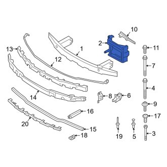 BMW i4 Bumper Reinforcements & Energy Absorbers – CARiD.com
