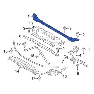 BMW 2-Series Radiator Supports — CARiD.com