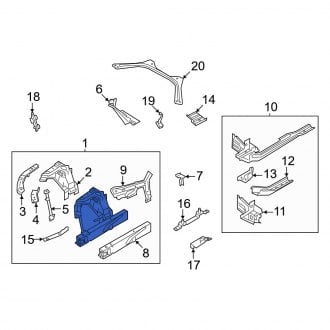 BMW i4 Replacement Chassis Frames & Rails - CARiD.com