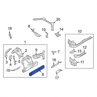 BMW i4 Replacement Chassis Frames & Rails - CARiD.com