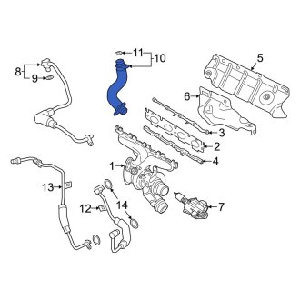 BMW X2 Turbo & Supercharger Lines, Hoses, Fittings — CARiD.com
