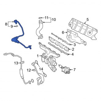 BMW X2 Turbo & Supercharger Lines, Hoses, Fittings — CARiD.com
